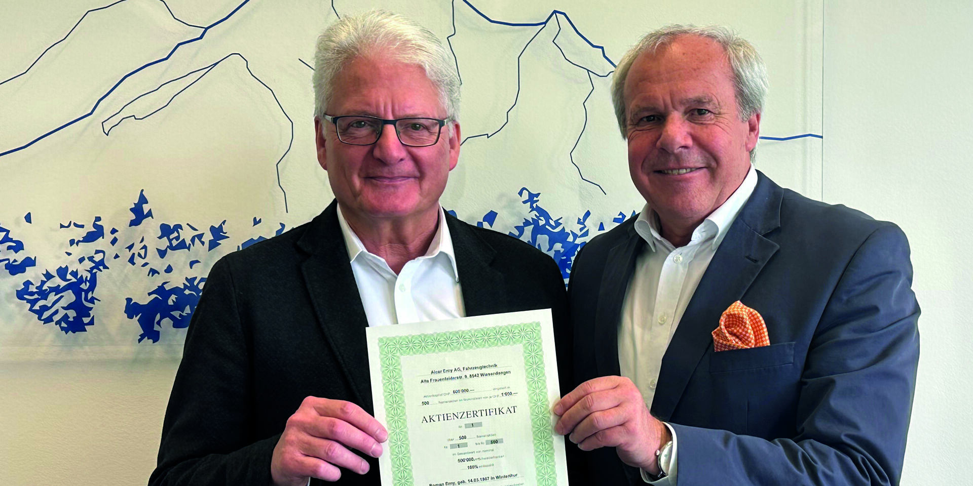 Le groupe Alcar devient Alcar Erny AG | auto-illustré - le magazine automobile suisse